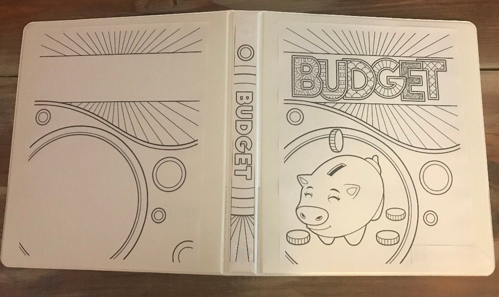 Budgeting Bundle Colouring Pages, Money Tracker, Finance Planner, Get ...