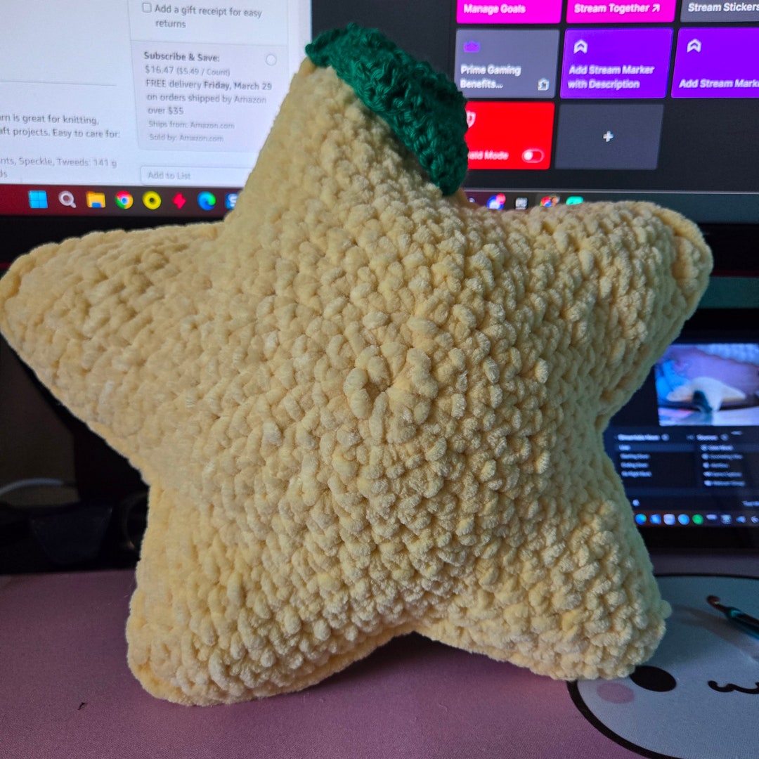 Limited Edition PLUSH: Crochet Paopu Fruit Star Fruit Destiny Fruit ...