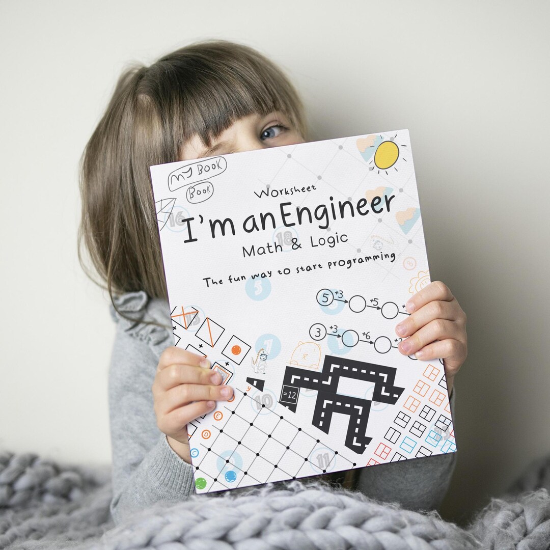 Worksheet I'm an Engineer - Math and Logic - Etsy