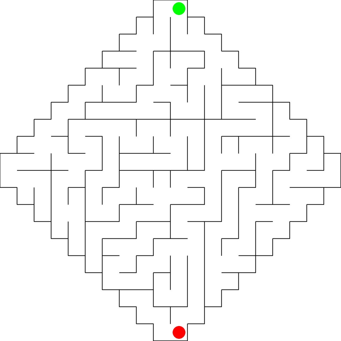 50 Maze Puzzles Book Diamond Mazes Puzzle KDP Template 8.5x11" KDP ...