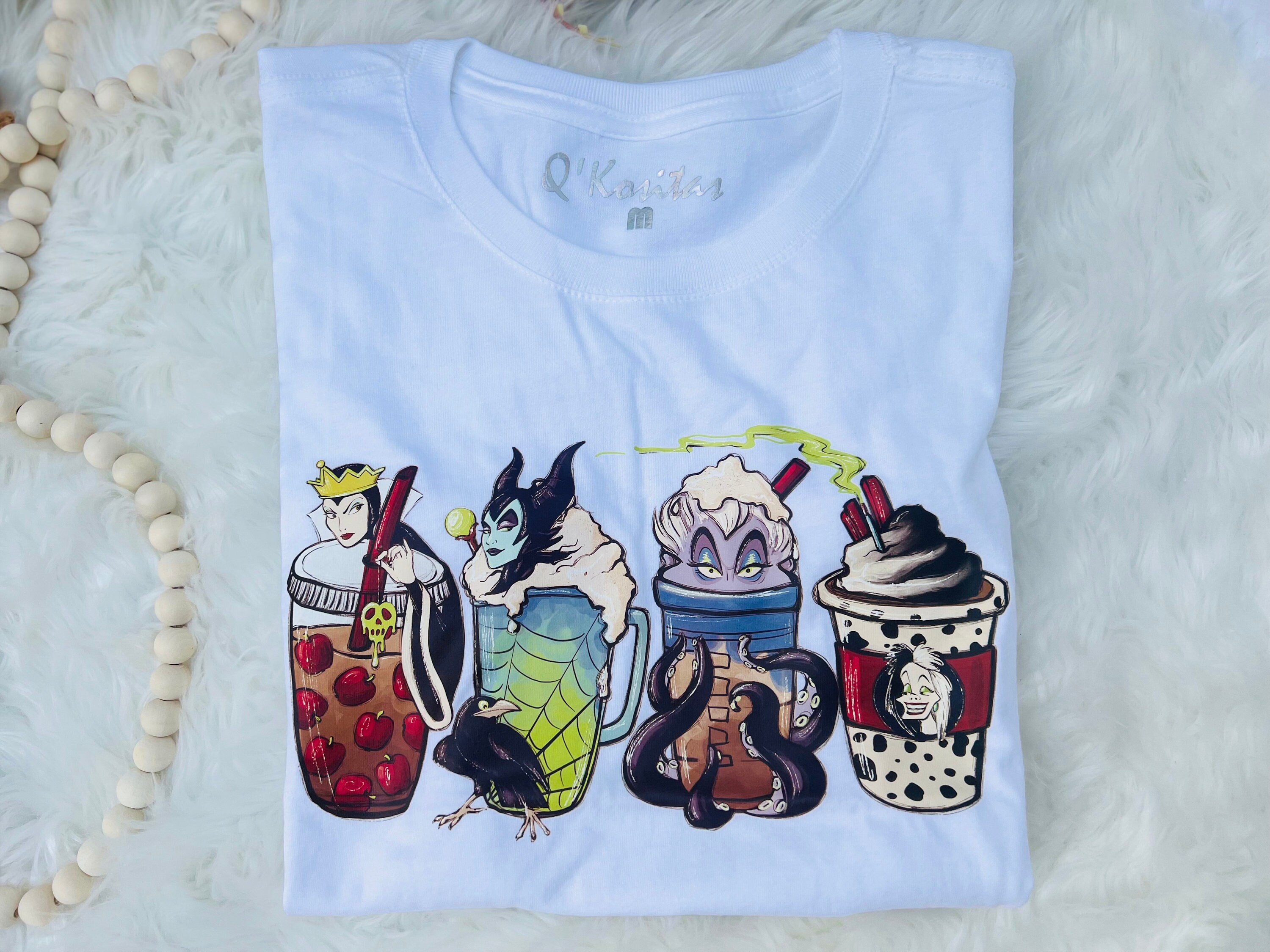 Disney Villains Coffee Shirt, Evil Latte Coffee Shirt, Halloween ...