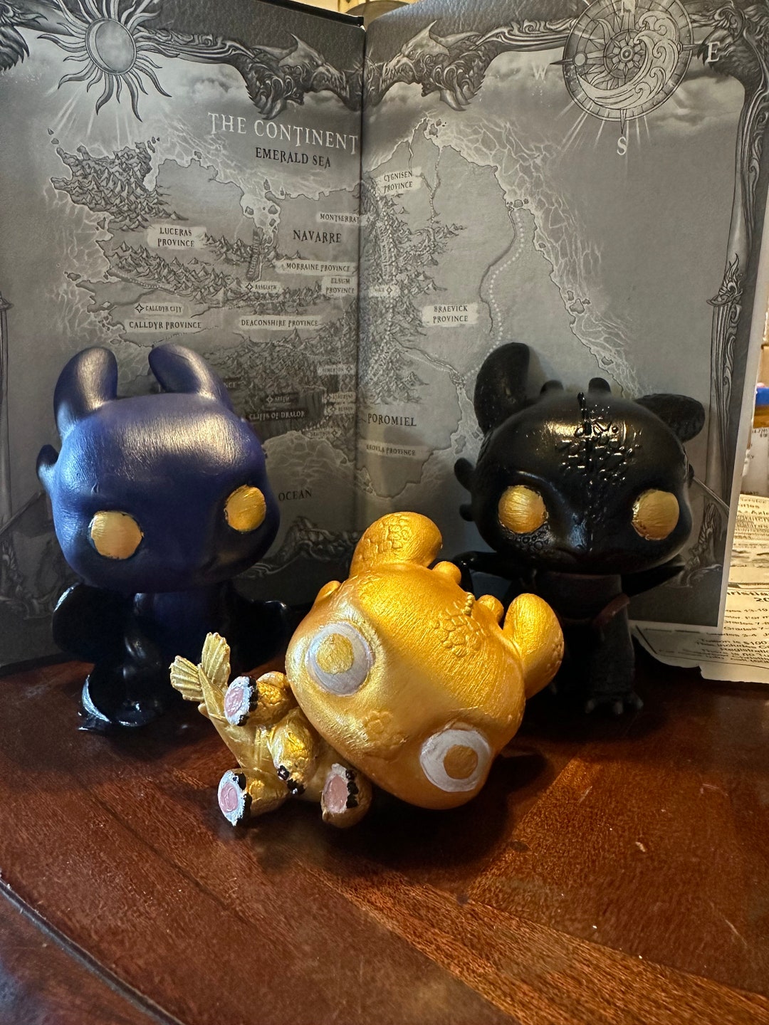 Fourth Wing Inspired Pops | Dragom Trio | Iron Flame | Basgiath | Tairn ...