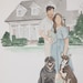 Custom Faceless Family Portrait | Hand-painted Watercolor Art ...
