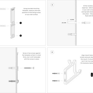 Bike Wheel Wall Hanger Mount | Display Holder | Compatible With Road ...