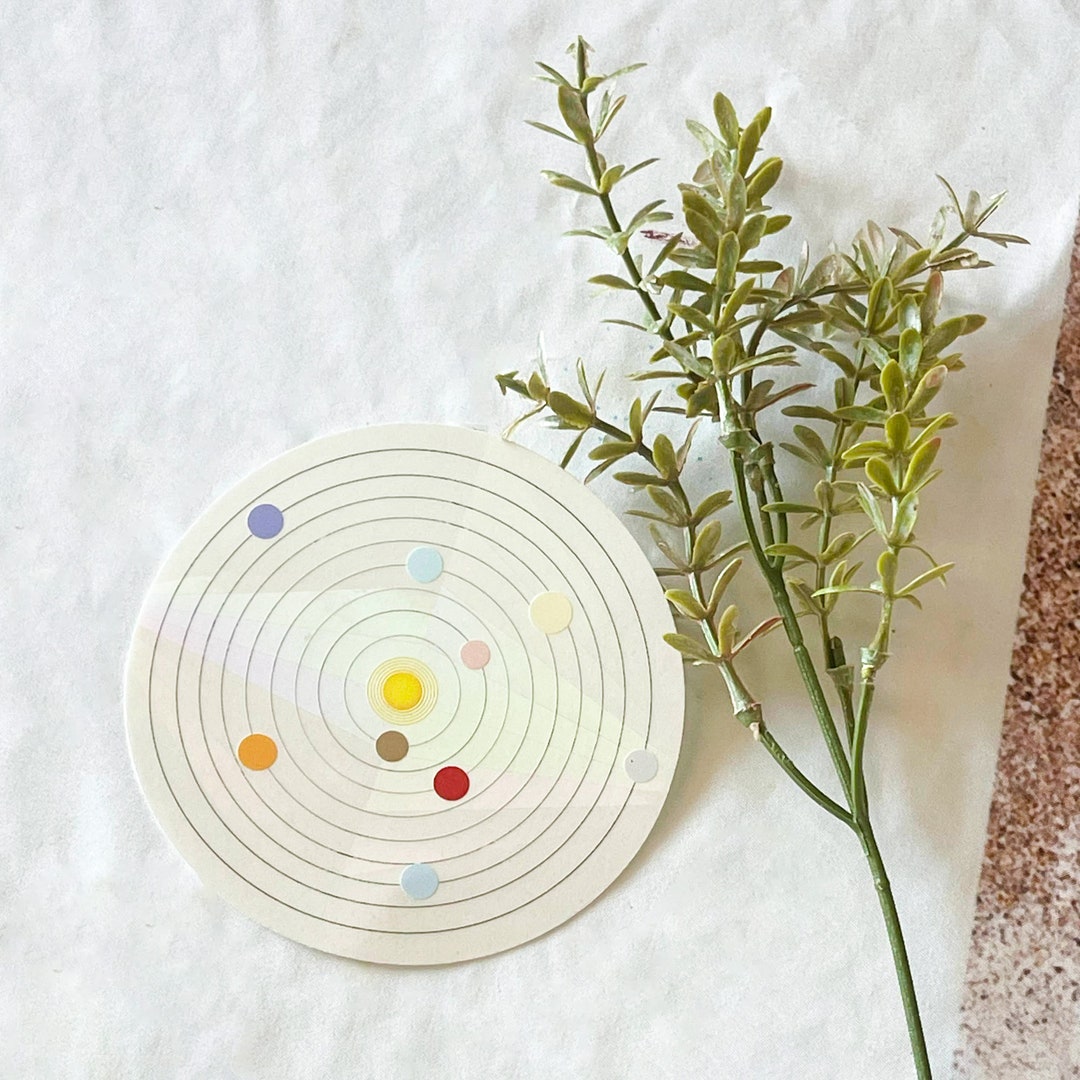 Orbit Sun-catcher Sticker | Space Astronomy Planets Solar System ...