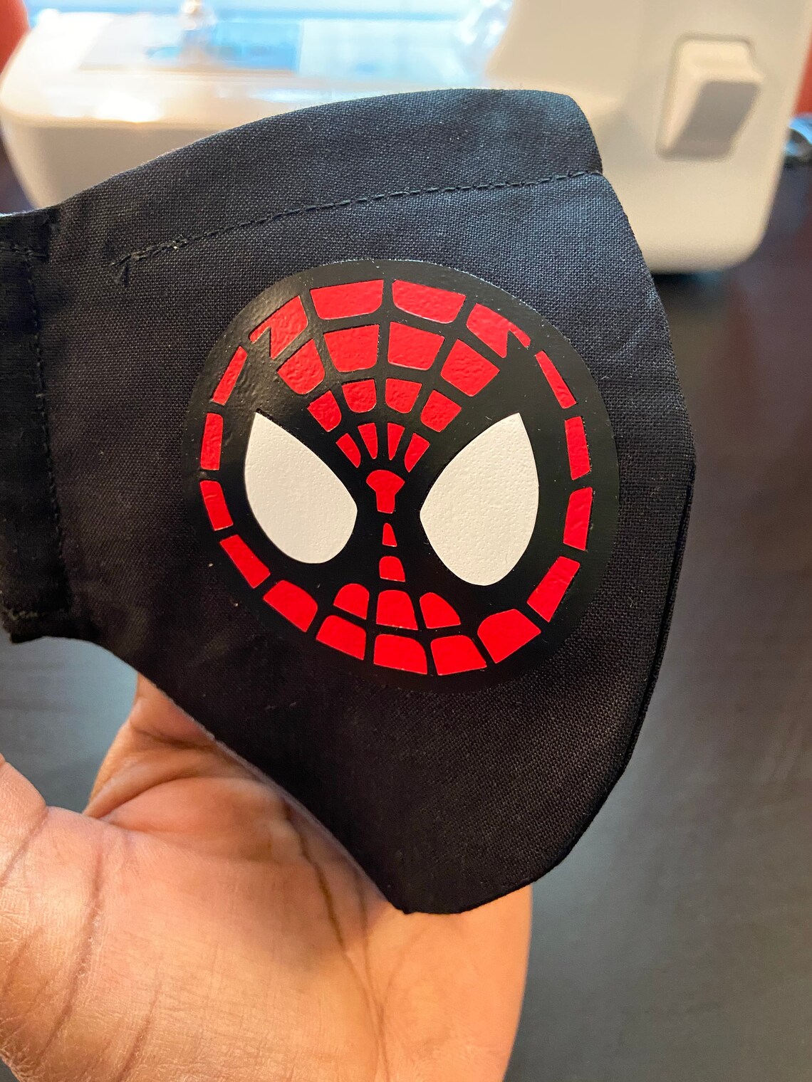 Spider-man Face Mask for Kids | Etsy