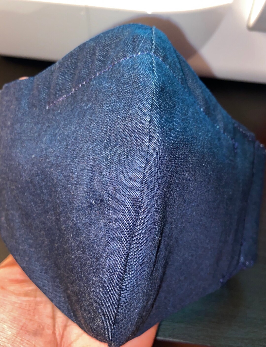 Denim Face Mask - Etsy