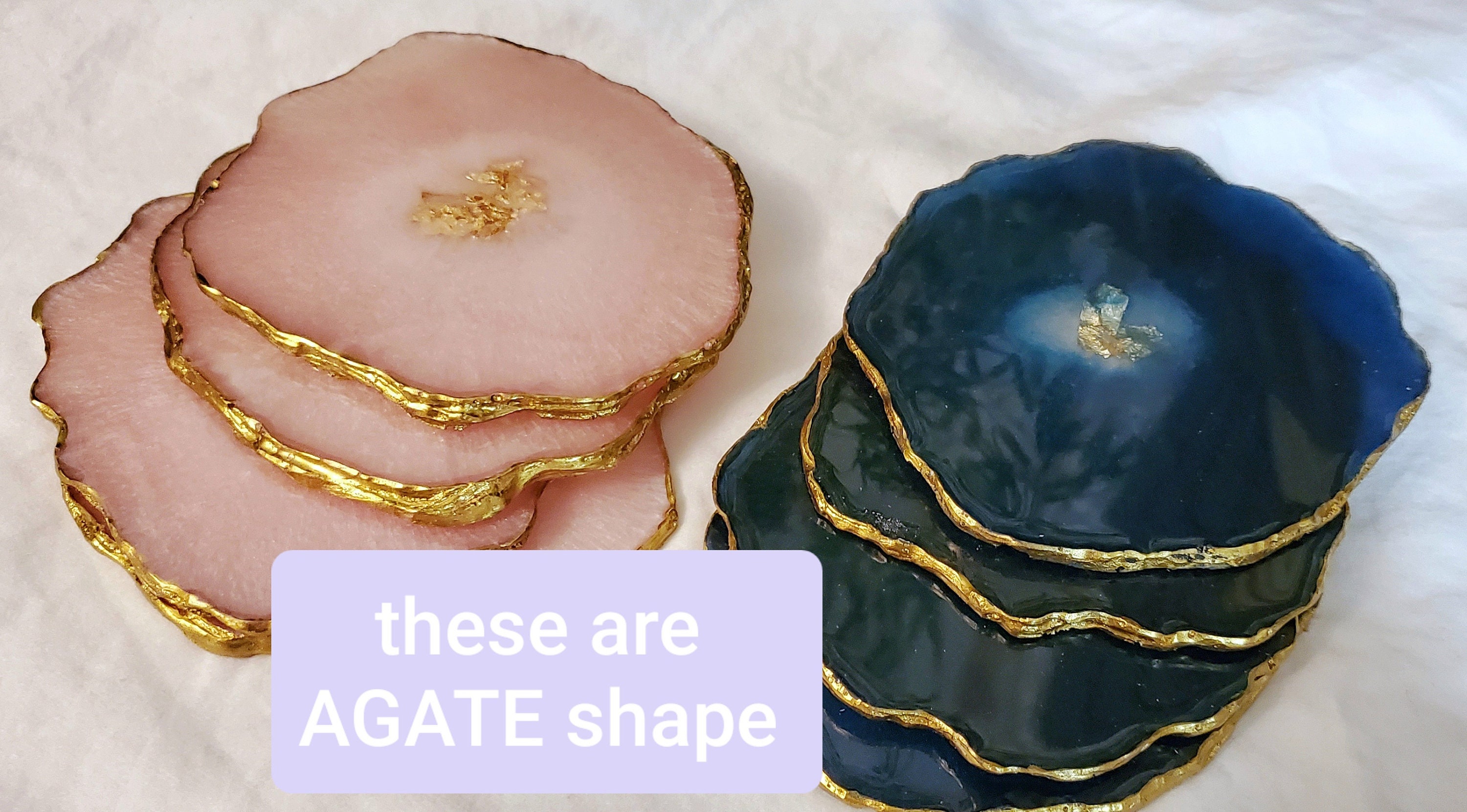 Coaster set/ring dish/jewelry dish/resin coaster/rose | Etsy