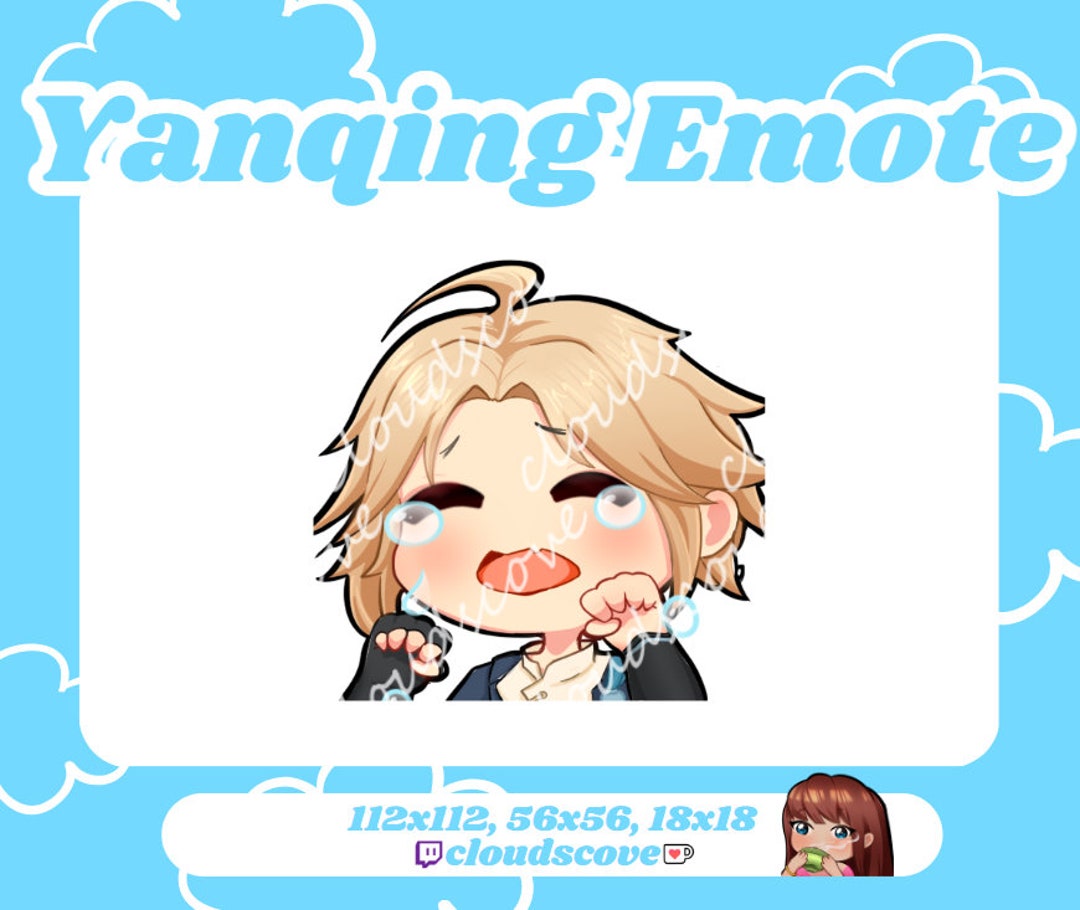 1x Yanqing Honkai Star Rail Emote // SAD // Cry Emote // Pout ...