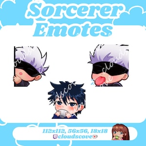 3x Magic Sorcerer Emotes // Sip Emote // Lurk Emote // Spit Emote ...