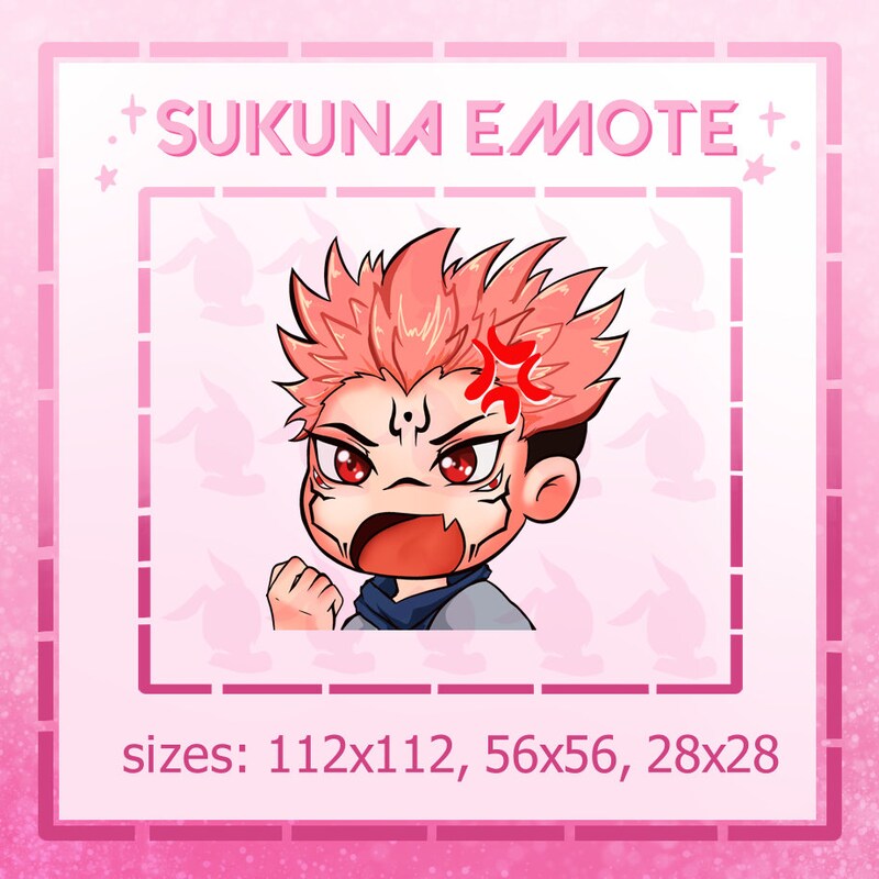Chibi Sukuna - Etsy