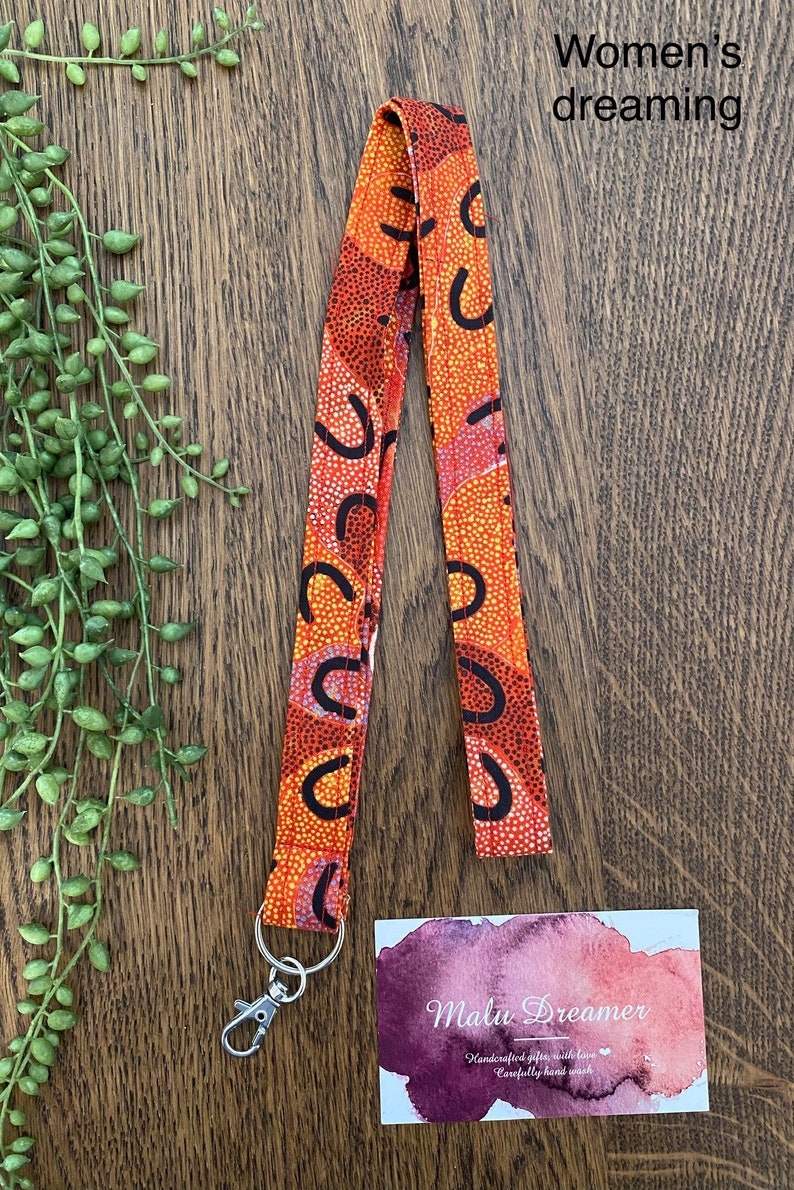 Indigenous Lanyard L Indigenous Designs L Hand Made by Proud Wiradjuri ...