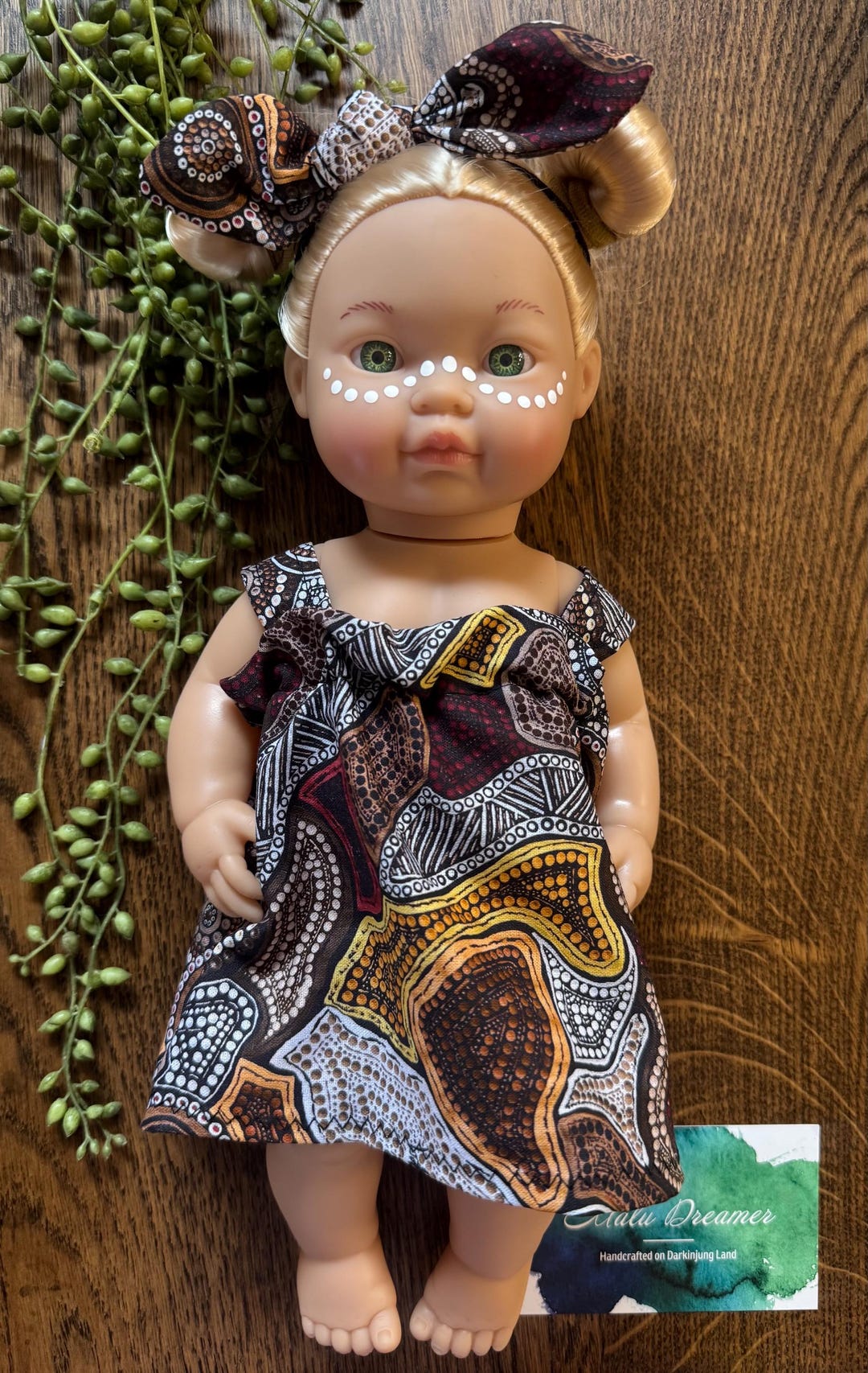 First Nations Dolls L Hand Painted and Clothing Sewn by a Proud ...