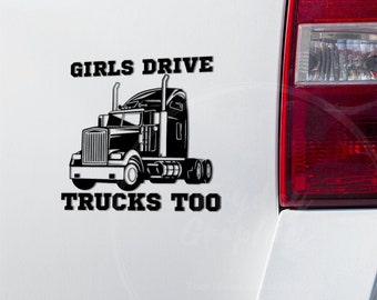 18 Wheeler Decal - Etsy