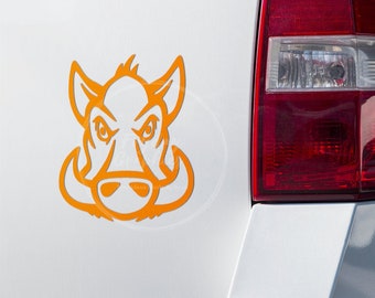 Wild Boar Sticker | Etsy