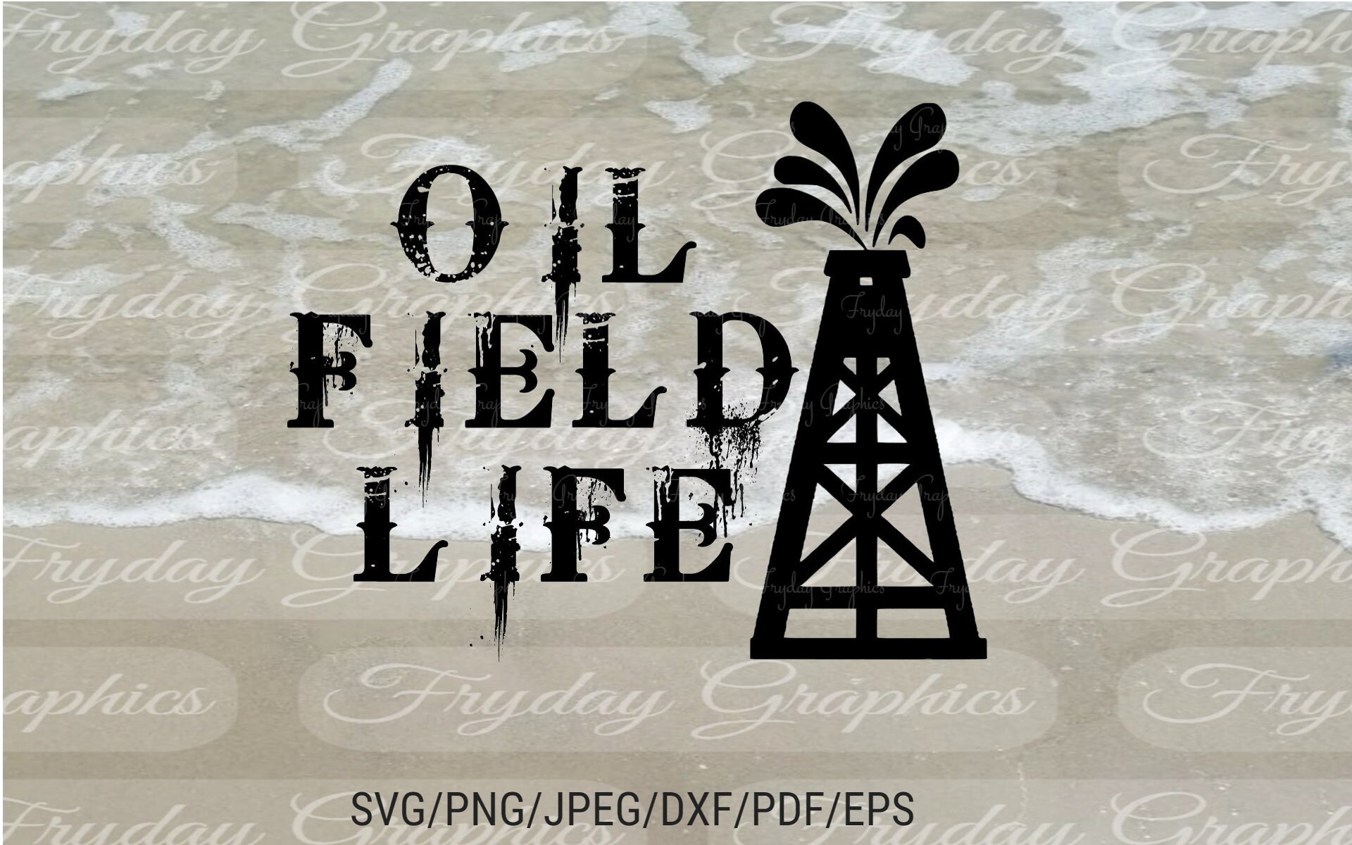 Oil Field Life / Oil Field / Oil Rig / Rig Life / Digital File | Etsy