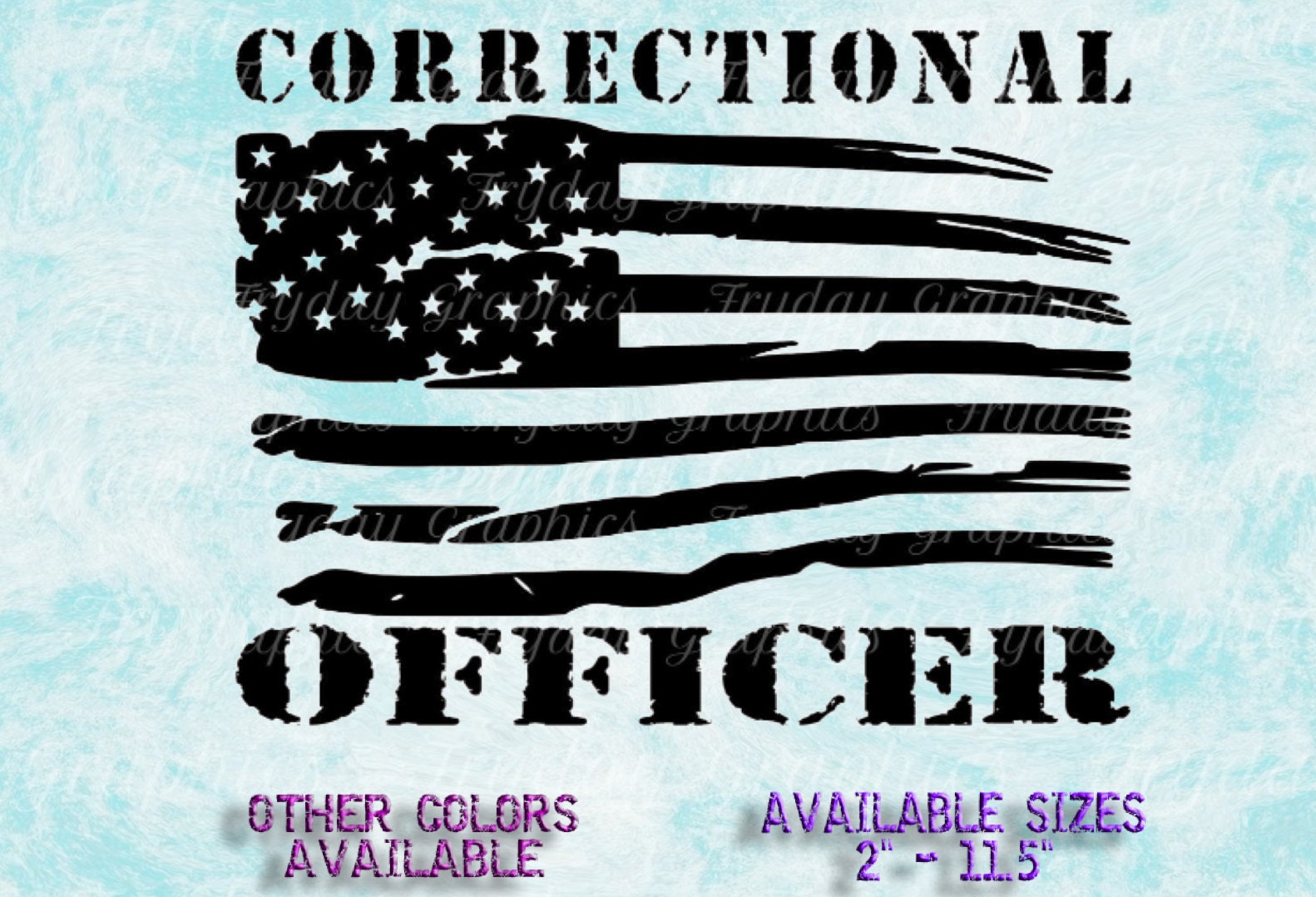 Decal / Correctional Officer / LEO / Vinyl / Sticker / Car | Etsy