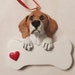 Personalized Beagle Ornament, Ornament for Dogs, Ornament for Pets ...