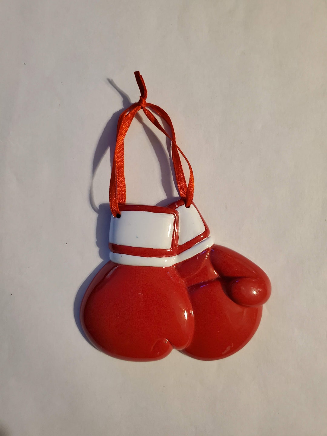 Personalized Boxing Gloves Christmas Ornament, Ornaments for Fighters ...