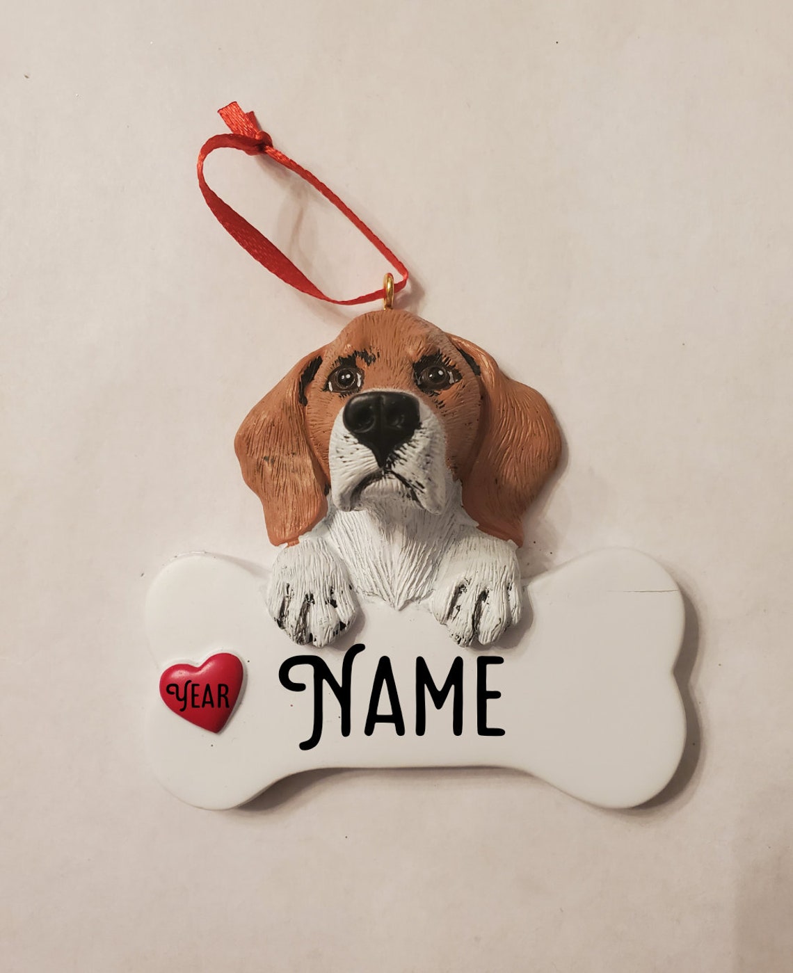 Personalized Beagle Ornament Ornament for Dogs Ornament for - Etsy
