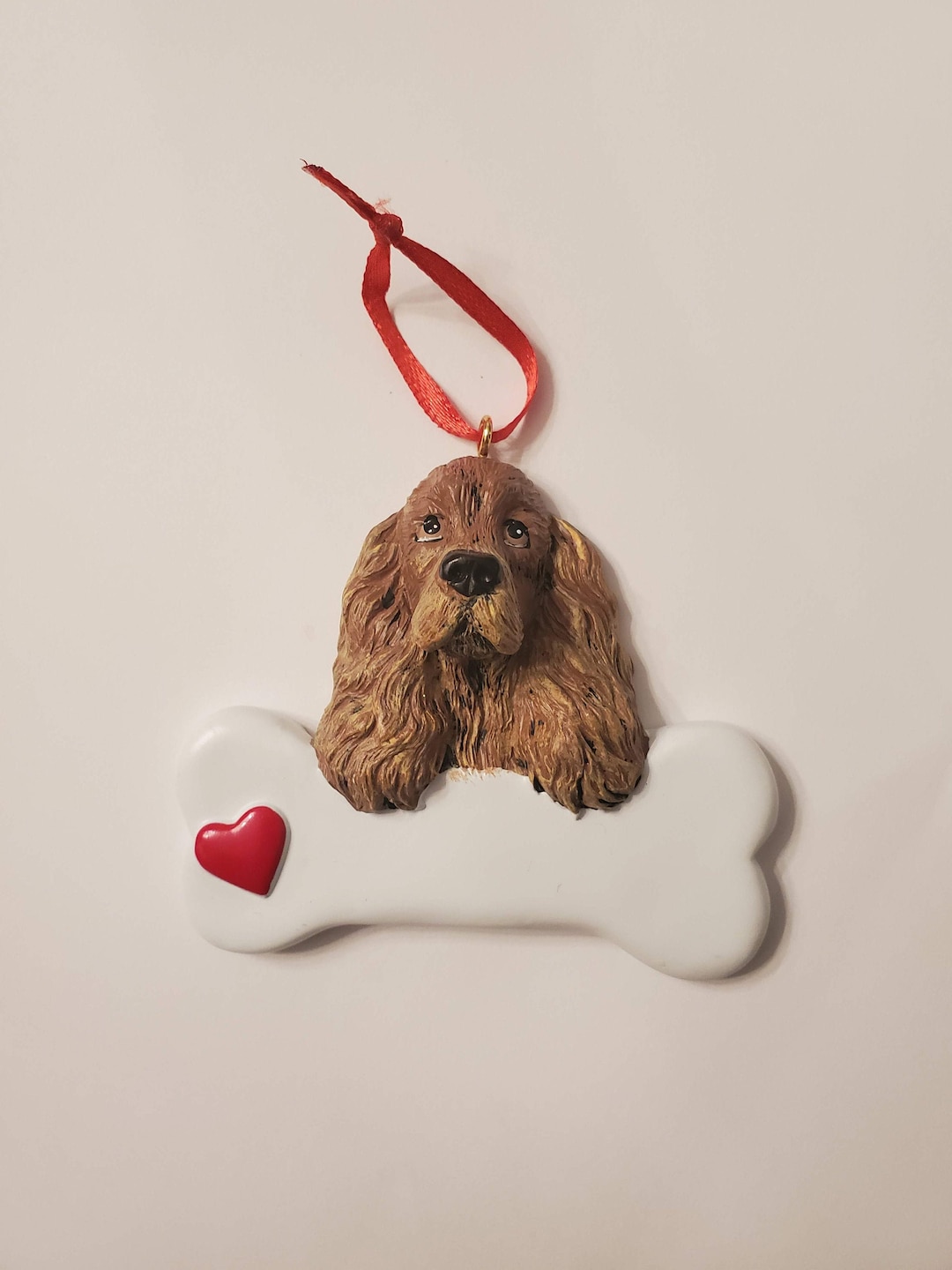 Personalized Cocker Spaniel Ornament, Ornament for Dogs, Ornament for ...