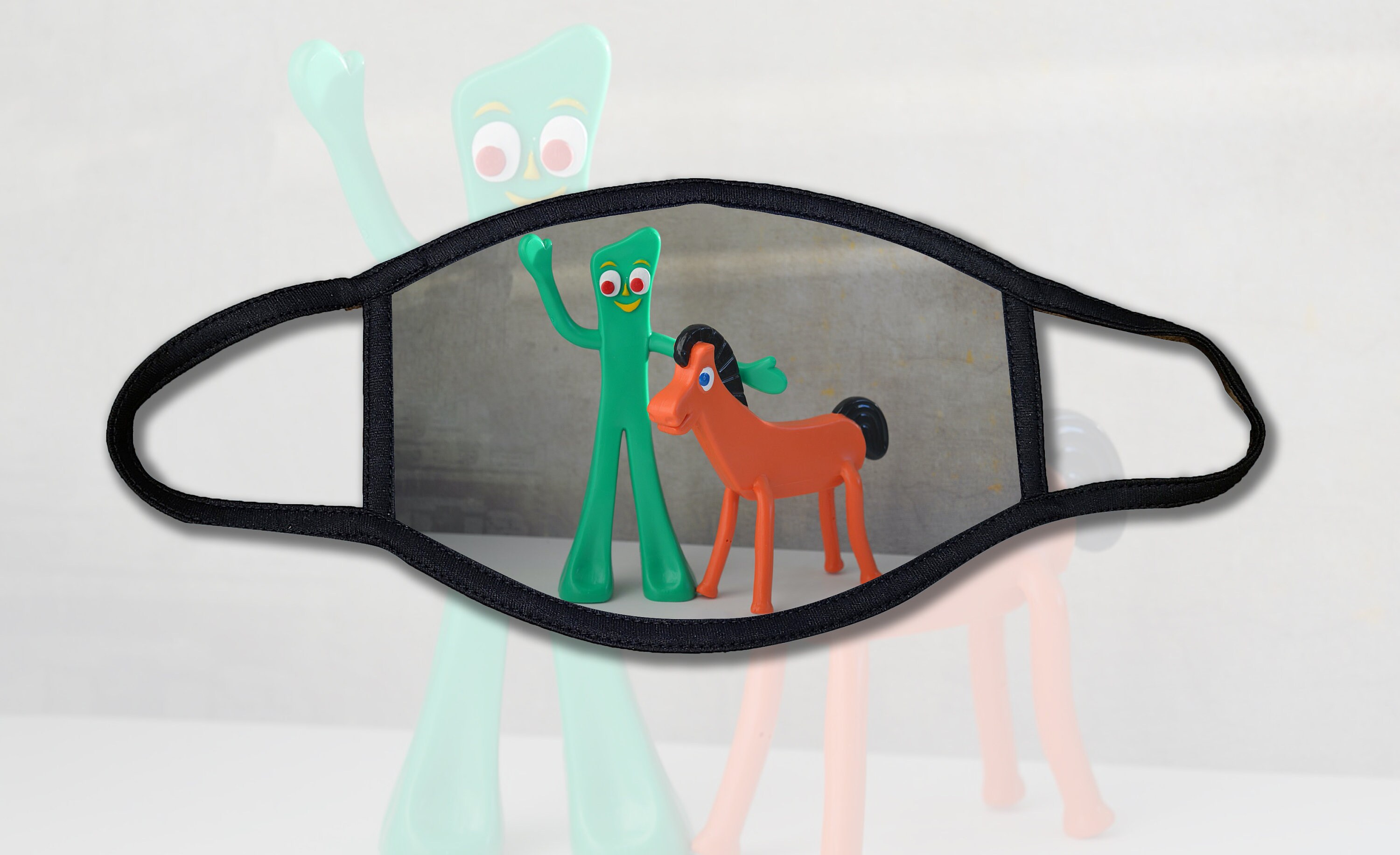 Gumby Face Masks-Multi Sizes Available Washable Durable | Etsy