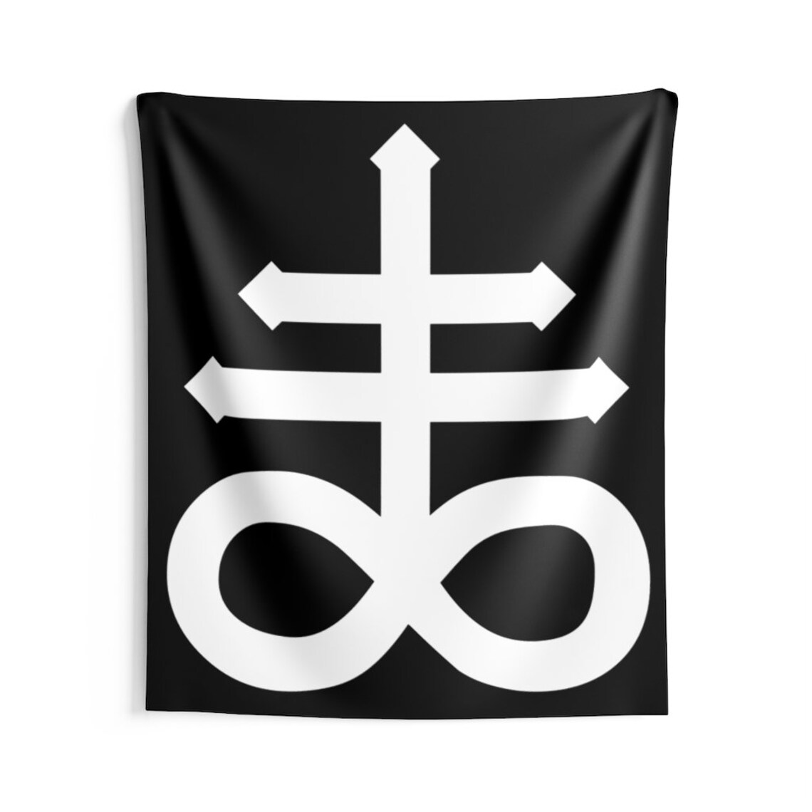 Leviathan Cross Tapestry Satanic, Luciferian, Witch, Ritual, Occult ...