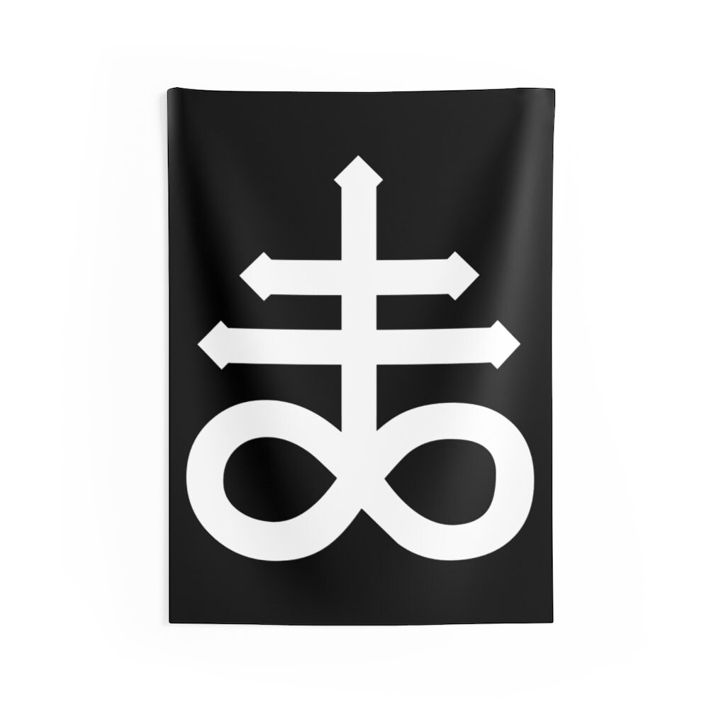 Leviathan Cross Tapestry | Satanic, Luciferian, Witch, Ritual, Occult ...