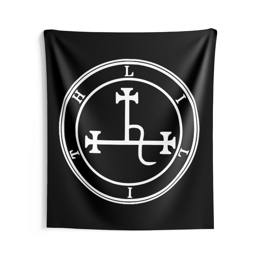 Lilith Tapestry Satanic, Luciferian, Witch, Ritual, Occult, Gothic ...
