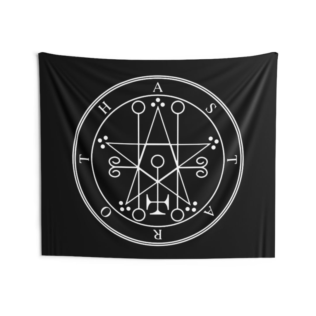 Astaroth Tapestry | Satanic, Luciferian, Witch, Ritual, Occult, Gothic ...
