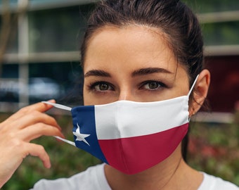 Texas Face Mask - Etsy