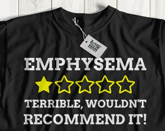 Emphysema T Shirt - Etsy