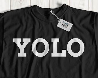 Yolo T Shirt - Etsy