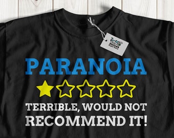 Paranoid Shirt - Etsy