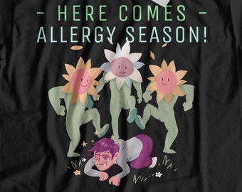 Pollen When Flowers Can't Keep It in Their Plants Funny Garden Sign ...