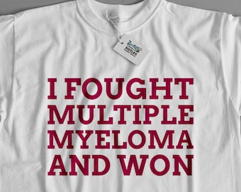 Multiple Myeloma Cancer Awareness Month Shirt Kahler Disease Tshirt ...