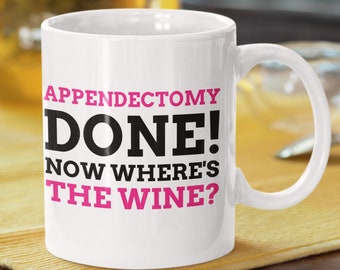 Funny Appendix Mug - Etsy