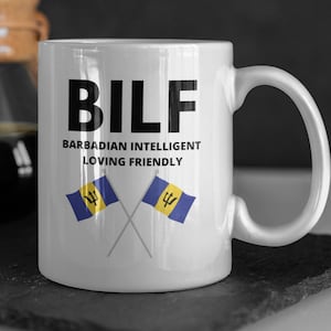 Funny Barbadian Mug 330ml 11oz | Fun Barbados Mugs for Dad Boyfriend ...