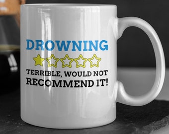Funny Drowning Gift - Etsy