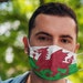 Unisex Welsh Flag Face Mask | Breathable & Flexible Flag of Wales ...