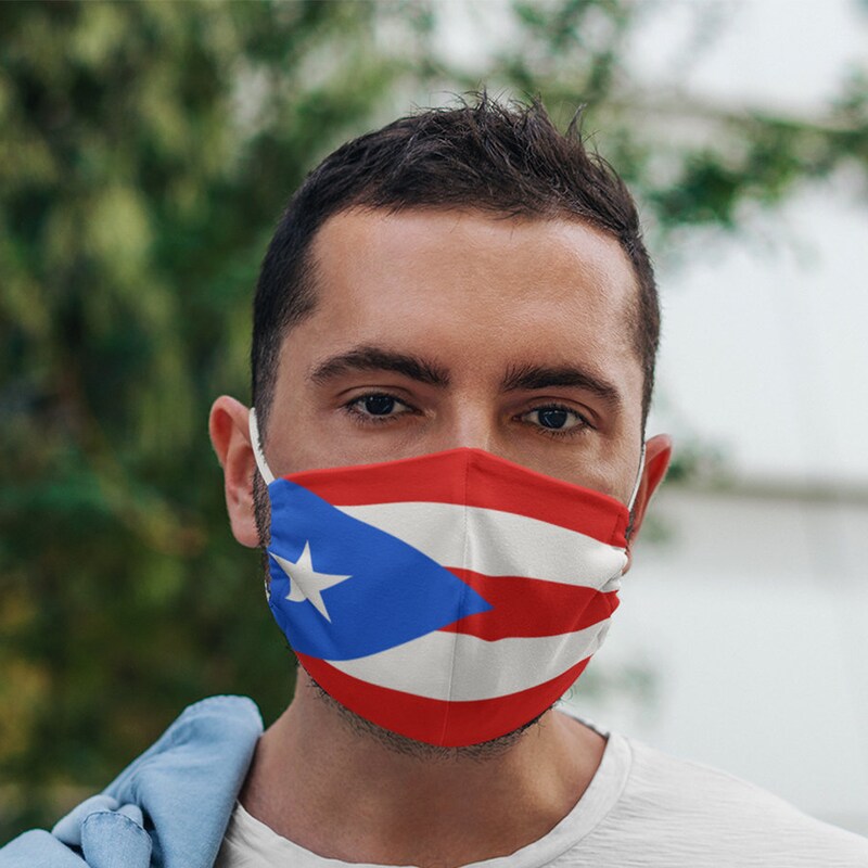 Puerto Rico Mask - Etsy