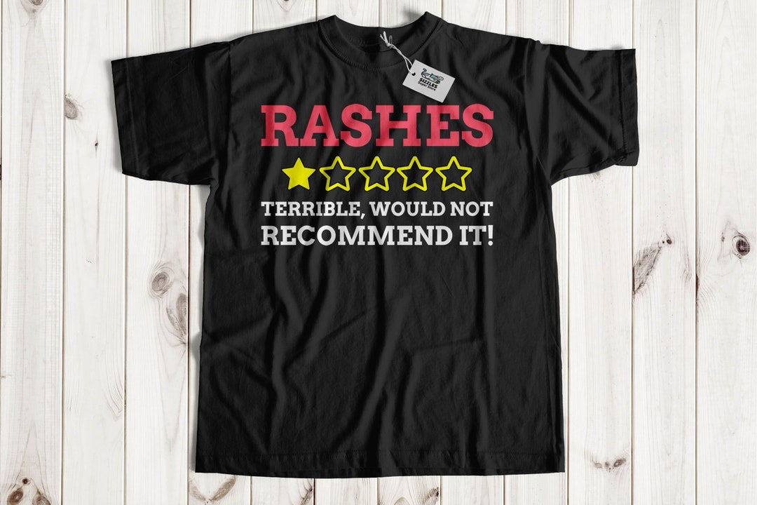 Unisex Funny Rashes T-shirt, Rash Shirt, Allergic Reaction Gift Ideas ...