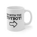 I'm With the Toyboy! Funny Cougar Mug 11oz 330ml Gift for a Cougar Mugs ...