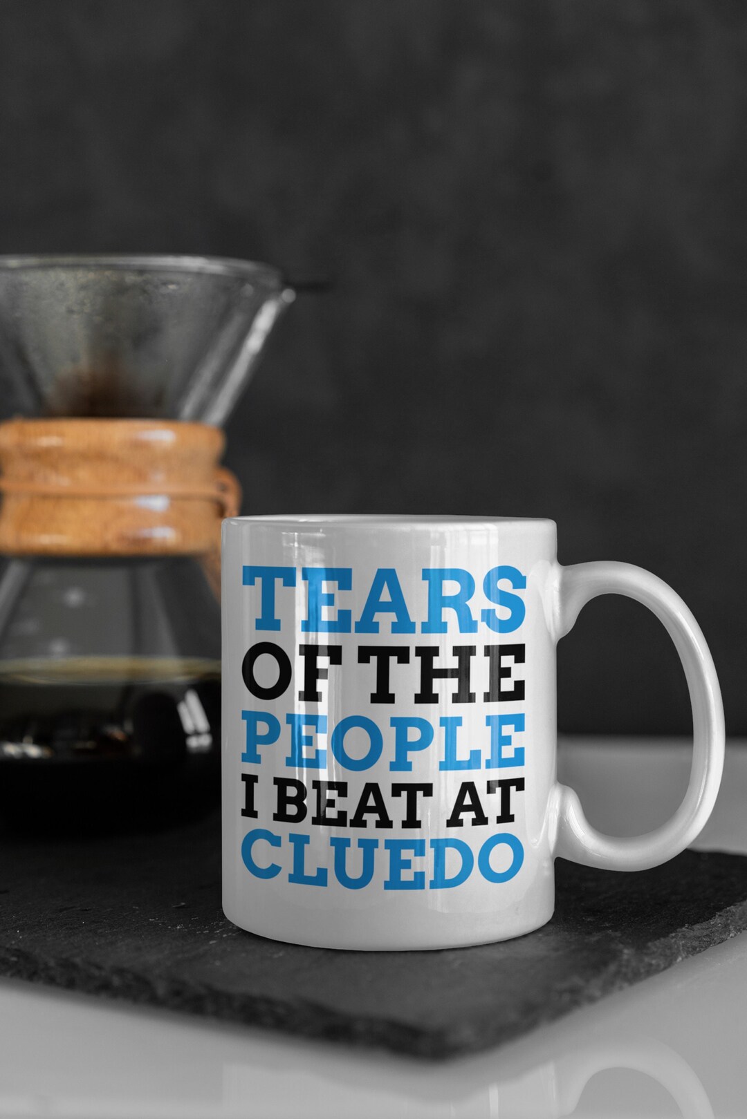 Tears of the People I Beat at Cluedo Mug 11oz 330ml Murder Mystery ...