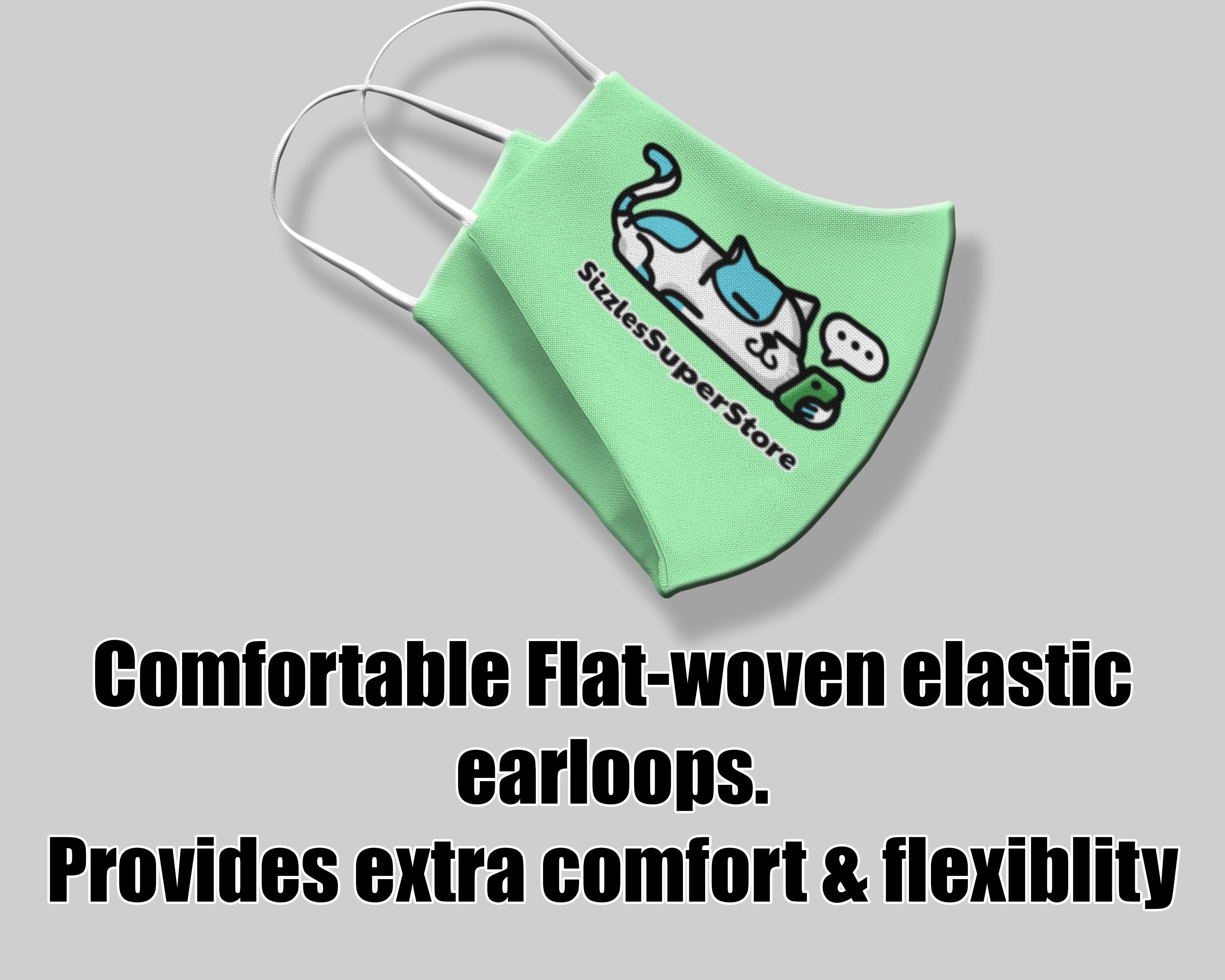 Unisex Cornish flag Face Mask Breathable & Flexible Flag of | Etsy