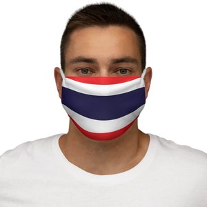 Unisex Flag of Thailand Breathable & Flexible Elasticated Face Covers ...