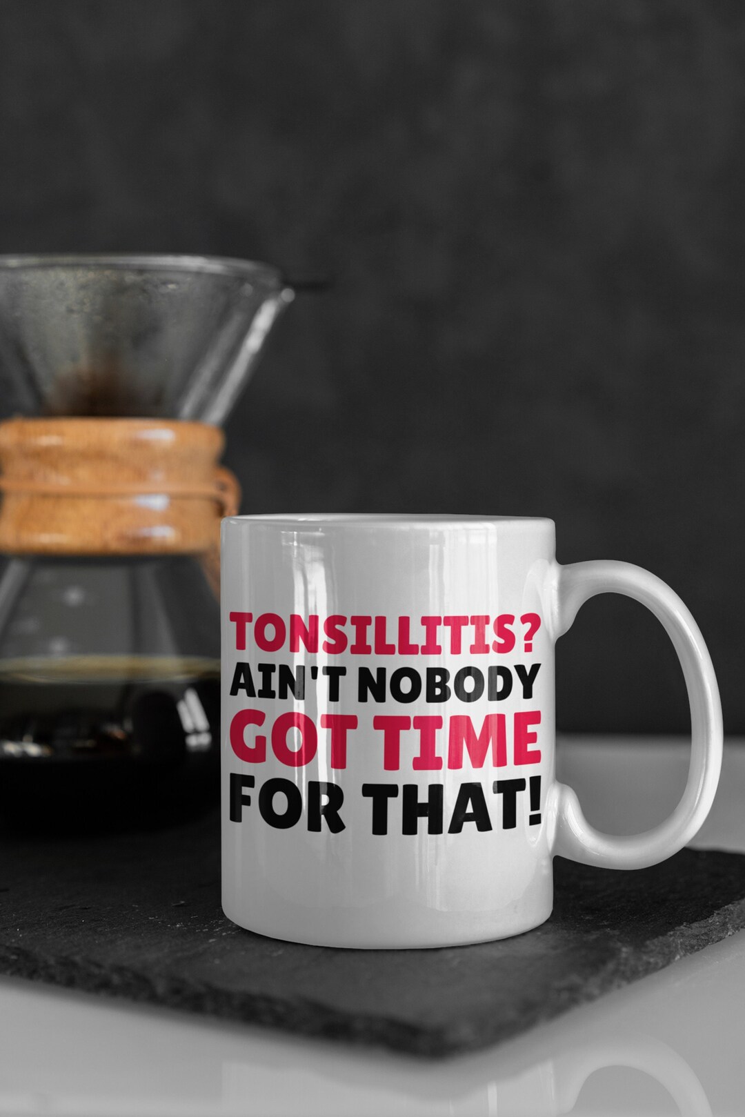 Funny Tonsillitis Mug 11oz 330ml Tonsil Gift Ideas, Tonsillectomy Mugs ...