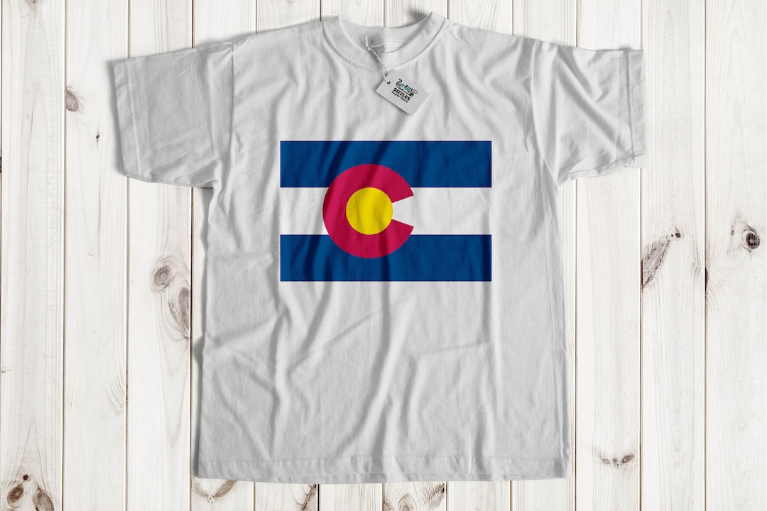 Colorado Flag T Shirt | Colorado Flag Shirt | Colorado Flag Top ...