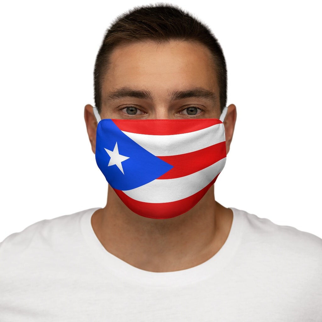 Unisex Puerto Rican Flag Face Mask Breathable & Flexible - Etsy