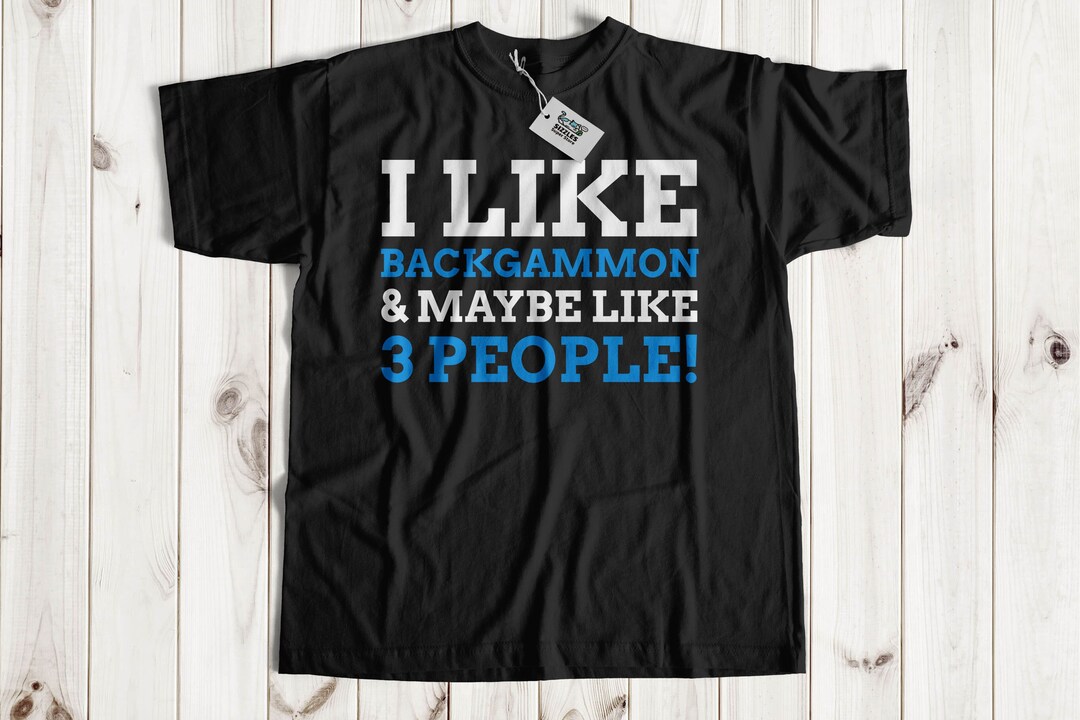 Unisex Funny Backgammon T-shirt Back Gammon Board Game Shirt Checkers ...